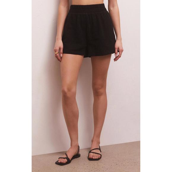 Z Supply | Shorts | New Z Supply All Set Gauze Shorts In Black | Poshmark